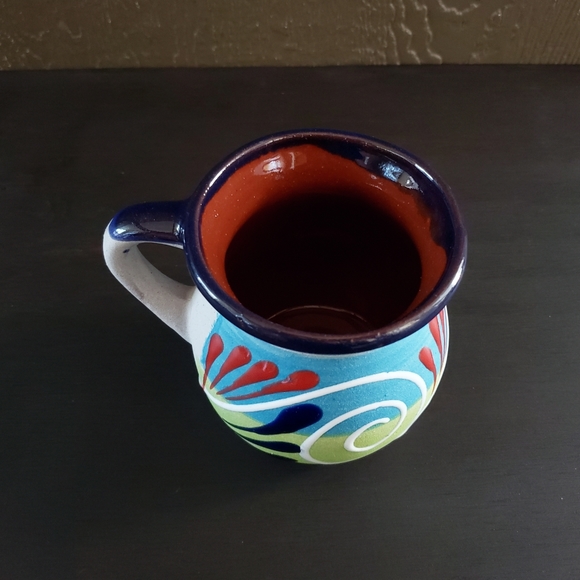 Dining | Vintage Jarrito De Barro Mexico Clay Folk Art Pottery Cup ...